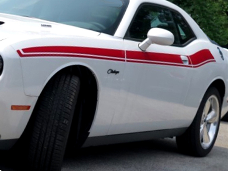 Challenger Body Side Graphics Kit 7 2008-2019 ATD-DDGECLGRGRPH087