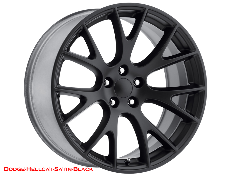 Dodge Challenger Hellcat Replica wheels 20x9.5