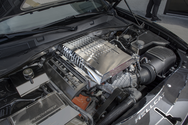 Charger Hellcat Supercharger Engine Cover American Car Craft 333024