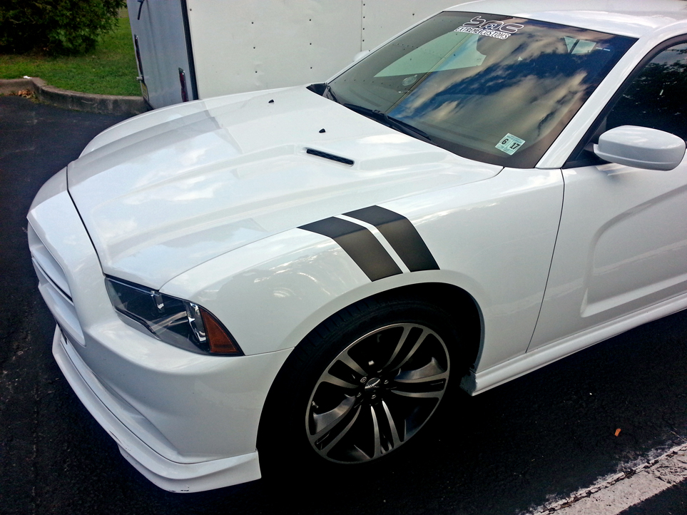 Dodge Charger Precut Le Mans Style Hash Mark Kit 2011-2014 ATD ...