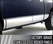 Ford F150 Rocker Panels Crew Cab Stainless 6.5" 12Pc 2009-2013