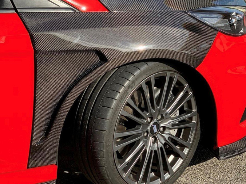 Ford Focus Fenders Carbon Fiber 2014-2017 Anderson Composites