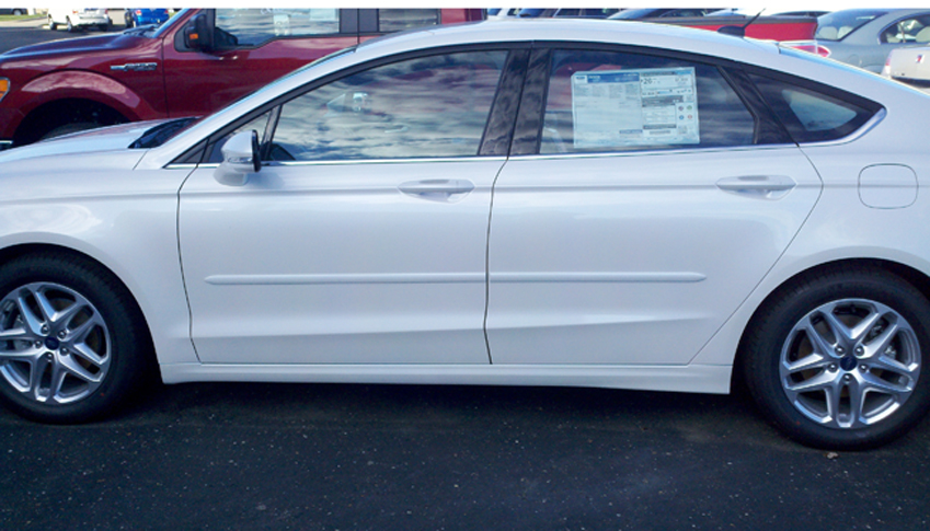 Ford Fusion Painted Body Side Moldings 2013