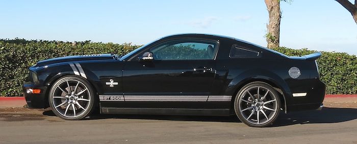 Ford Mustang GT500 Wheels Gunmetal 20 Inch, Staggered Set 2005-2017