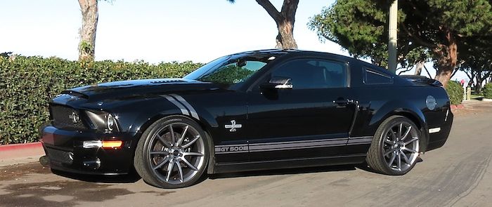 Ford Mustang GT500 Wheels Gunmetal 20 Inch, Staggered Set 2005-2017