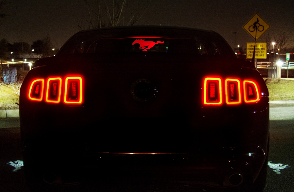 Ford Mustang Coupe Display Screen Illuminated + Etched 2011-2014 ...