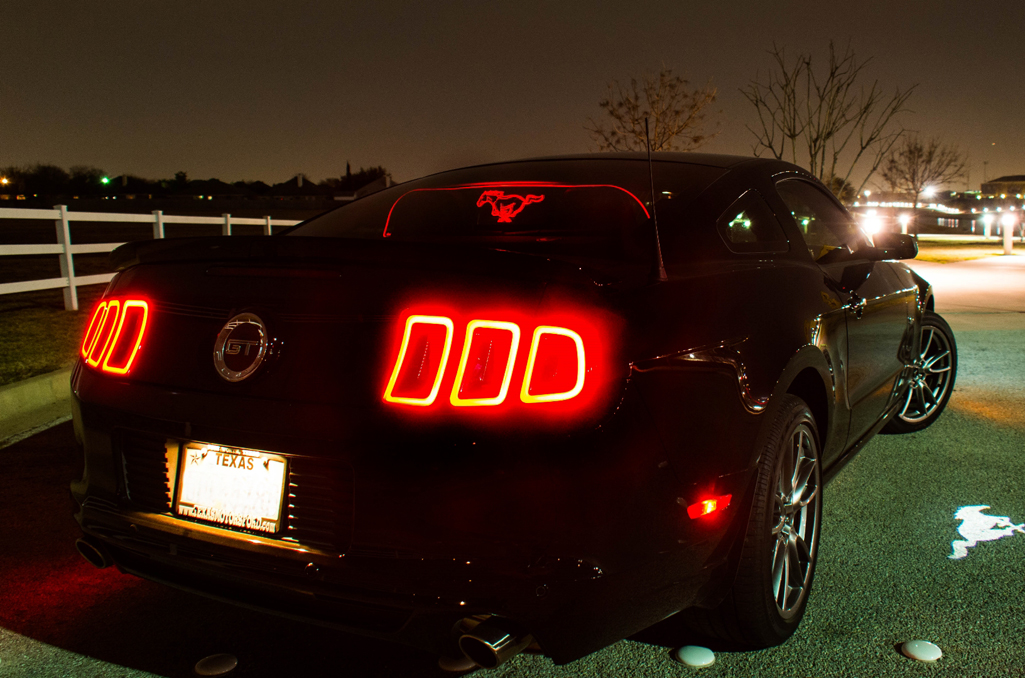 Ford Mustang Coupe Display Screen Illuminated + Etched 2011-2014 ...