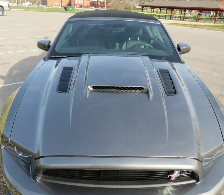Ford Mustang Supercharger Mongoose Hood GT V6 2013-2014 SCMONGOOSE