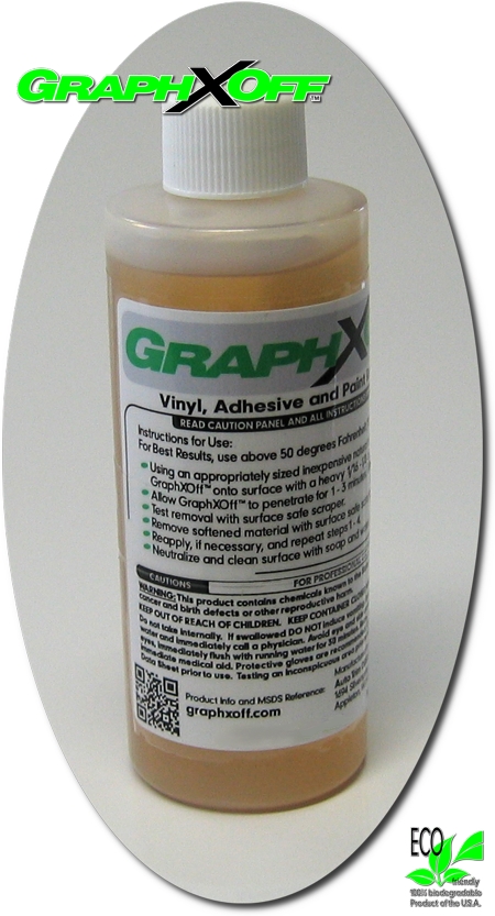 GraphXOff™ Vinyl, Adhesive and Paint Remover | 4 oz