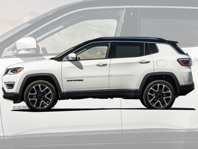 2017-2023 JEEP COMPASS PAINTED BODY SIDE MOLDING