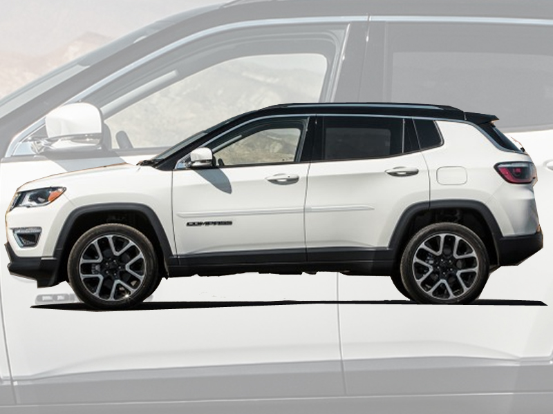 2017-2023 JEEP COMPASS PAINTED BODY SIDE MOLDING