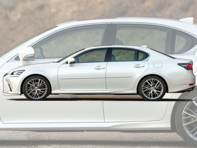 2013-2021 LEXUS GS PAINTED BODY SIDE MOLDING