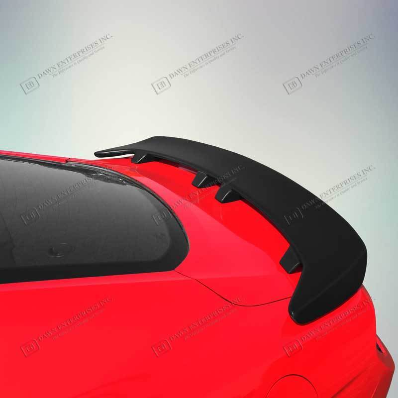 2015-2021 Mustang Painted Spoiler Wing Pedestal Style