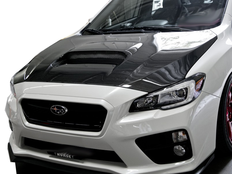 2015-2023 SUBARU WRX / STI OEM-STYLE CARBON FIBER HOOD