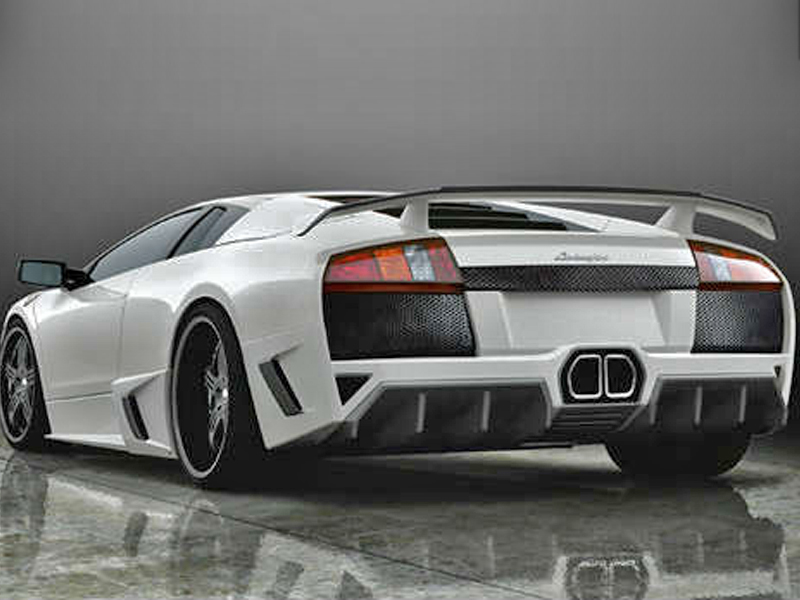 Premier4509 Lamborghini Murcielago LP640 Version I FRP Rear Wing