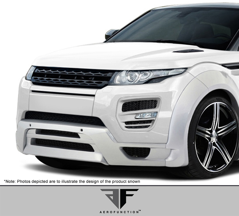 Range Rover Evoque AF-1 Front Add On Spoiler 2 Pc Land Rover 2012 2013