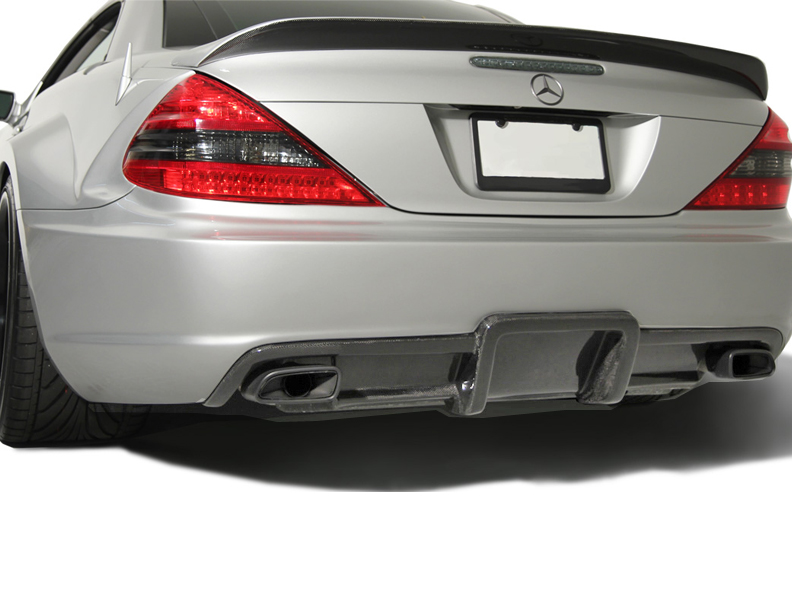 2003-2012 Mercedes SL Class Rear Diffuser R230 Carbon AF 108024
