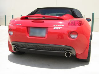 RKSport Pontiac Solstice Carbon Fiber Dual Rear Filler 2006-2010 26012005