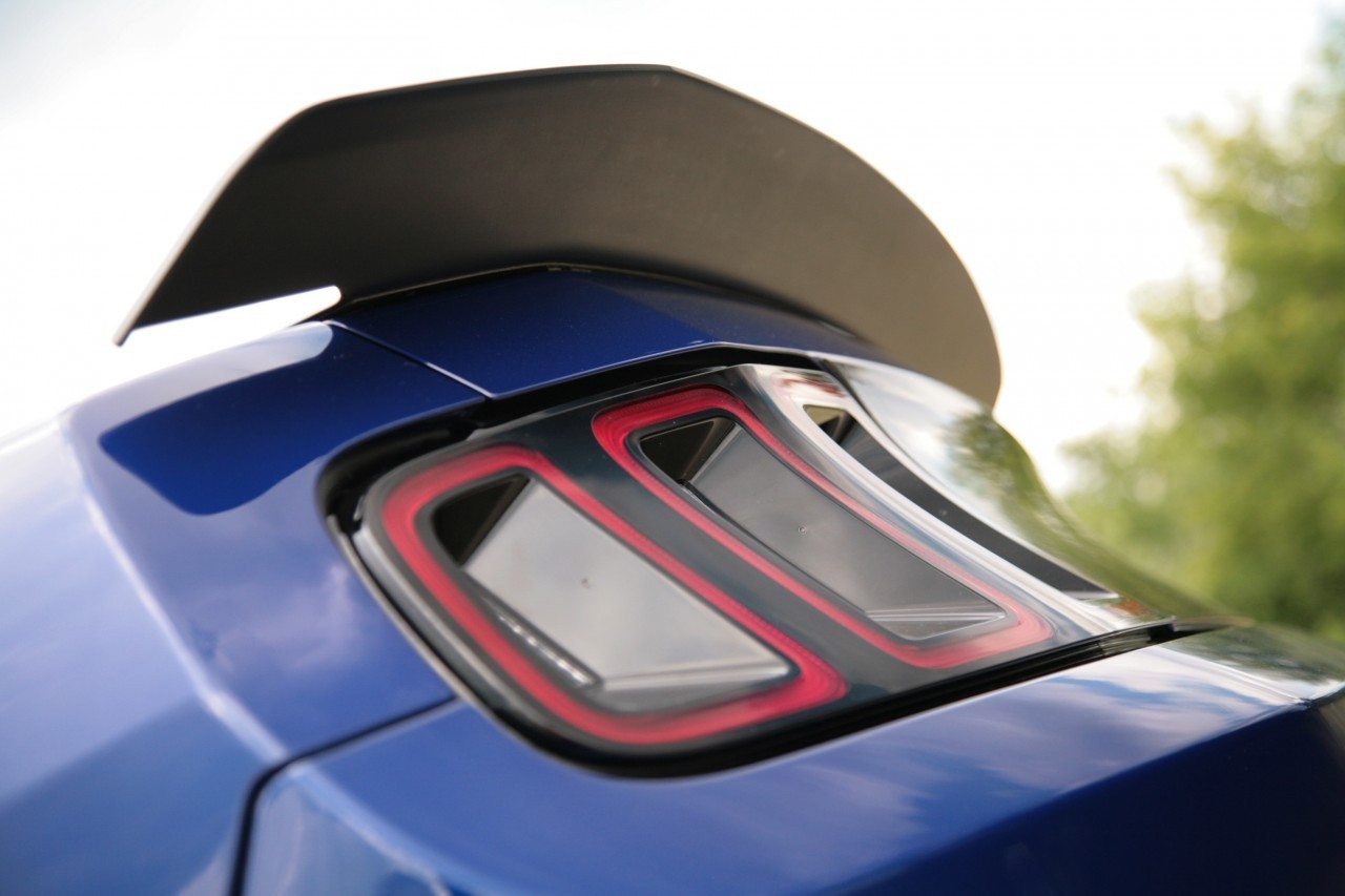 RTR Mustang Rear Spoiler - Black (2010-14)
