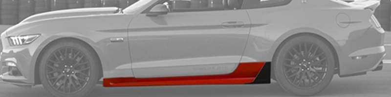 2015-2022 Shelby Mustang GTE/GT-H Rocker Panel Kit ROCKERH