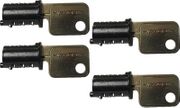 Four Haworth SL Lock Cores