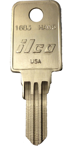 Haworth Double Sided Key Blanks