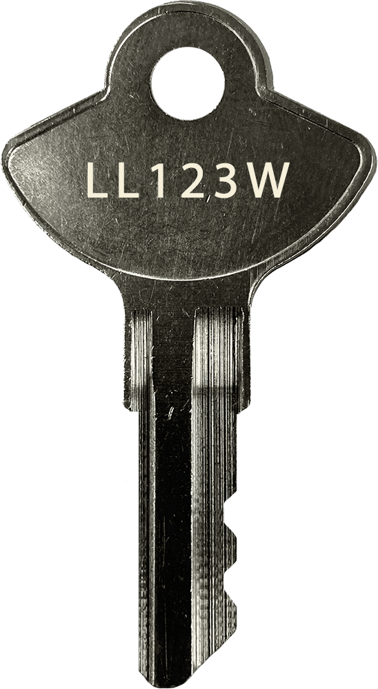 LL001W-LL225W Tool Box Keys