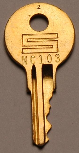 Steelcase NC or NNC Series Replacement Keys