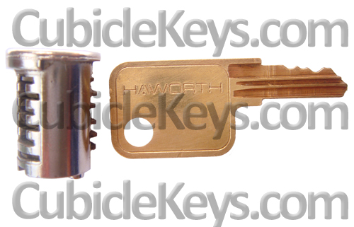 One Haworth KA Lock Core