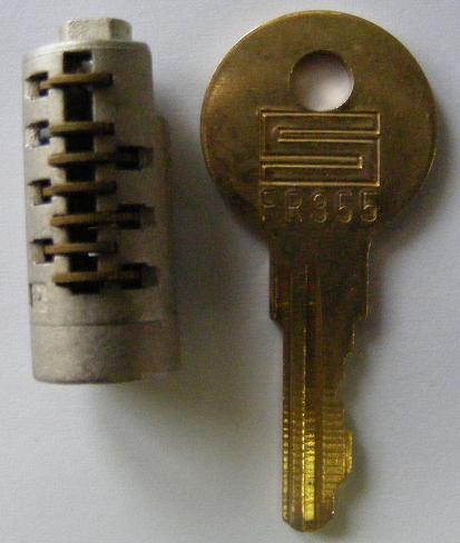 One Steelcase FR Lock Cores