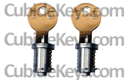 Two Teknion T Lock Cores