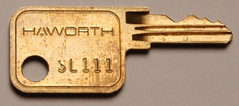 Haworth SL Replacement Office Furniture Keys