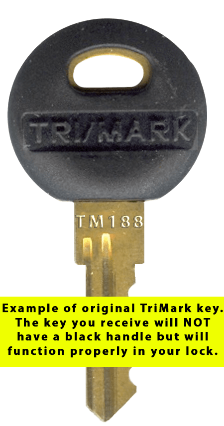 TriMark Key for TM151-TM200 Locks