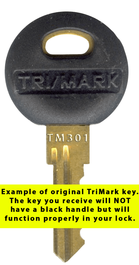TriMark Key for TM301-TM323 Locks