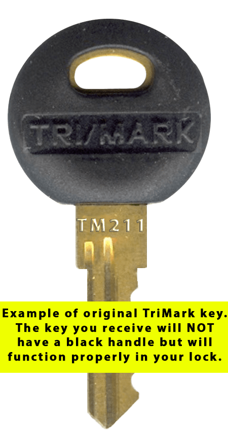 TriMark Key for TM201-TM250 Locks