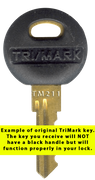 TriMark Key for TM201-TM250 Locks