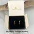 BASIC BEAUTY Pierced Earrings - Gold - in Box