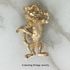 Gold Lion Pin