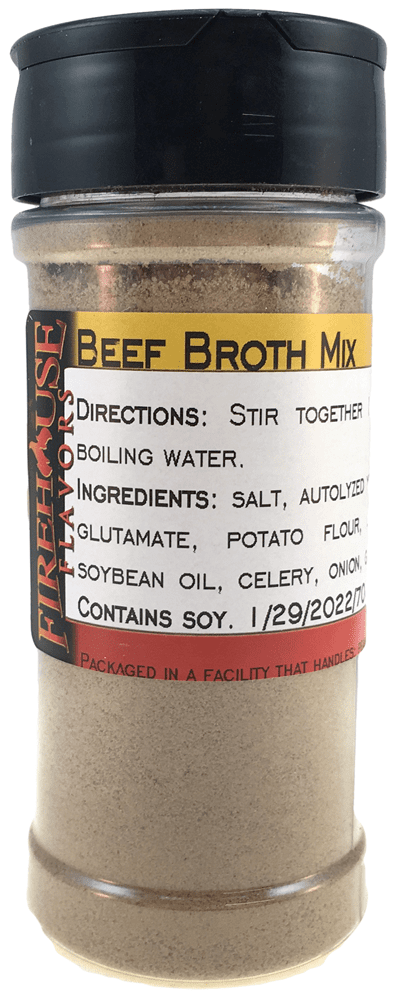 Instant Beef Broth Mix by Firehouse Flavors