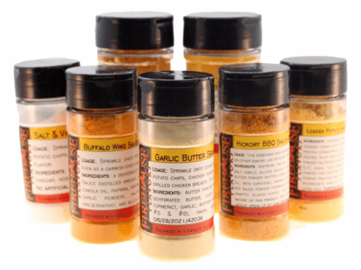 Gourmet Popcorn Flavor Sprinkles Sampler by Firehouse Flavors