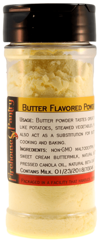 Butter Flavored Powder in a Spice Jar by Firehouse Flavors