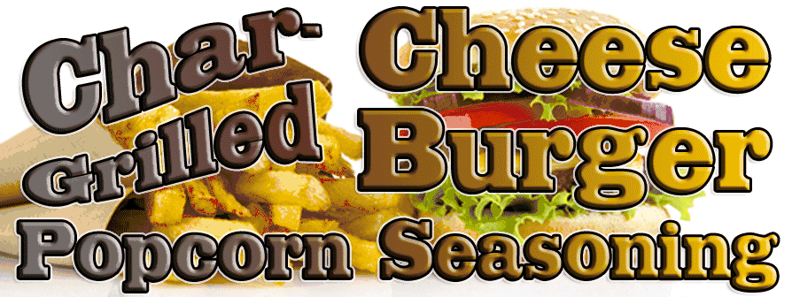 Char Broiled Cheeseburger Popcorn Flavoring in a Spice Jar by Firehouse ...