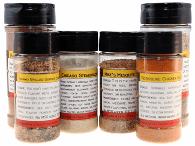 Essential BBQ Seasoning Sampler ~ 10% Savings ~ by Firehouse Flavors