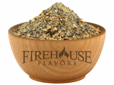 Chunky Garlic Pepper Seasoning Salt Sold by the Pound at Firehouse Flavors