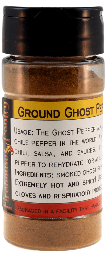 Spice Jar of Pure Ghost Pepper Powder (Ground Bhut Jolokia Chili) at ...