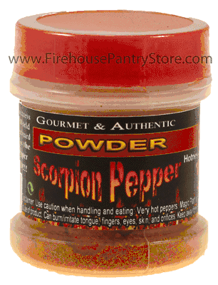 Small Spice Jar of Pure Ground Trinidad Moruga Scorpion Chili Pepper ...