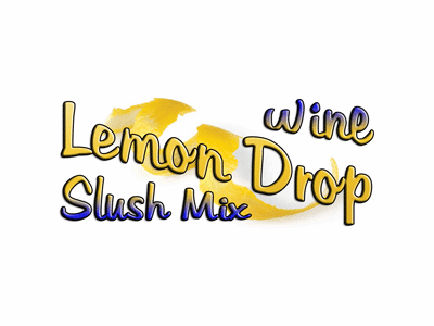 10 Lbs. Bulk Lemon Drop Vino Slush Mix by Firehouse Flavors