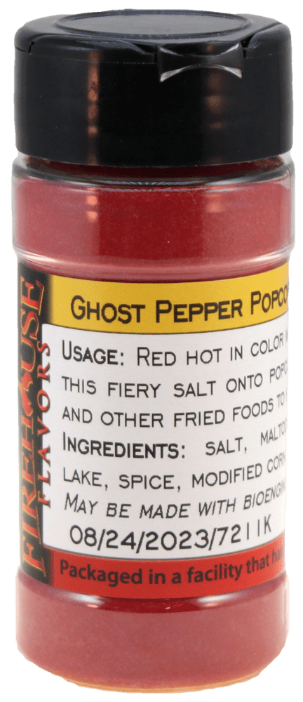 Spice Jar of Spicy Red Ghost Pepper Popcorn Seasoning (Flavacol ...