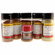 Searing 6 Ground Chili Pepper Powder Sampler by Firehouse Flavors