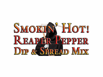Wholesale Case of 24 Packets ~ Ultra Hot Reaper Pepper Dip Mix ...